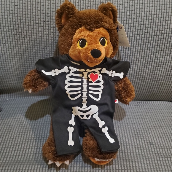 Build-A-Bear | Toys | Build A Bear Howloween Werewolf With Skeleton ...